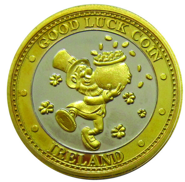 **Good Luck Old Man Collectors Coin – Allied Souvenirs