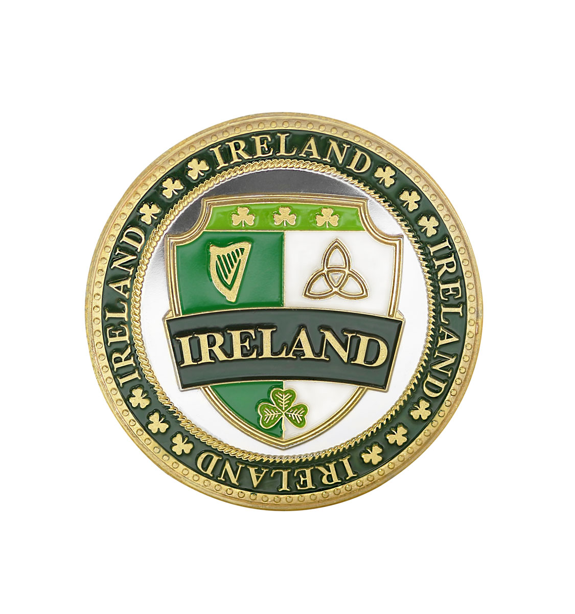 Ireland Crest Collectors Coin – Allied Souvenirs