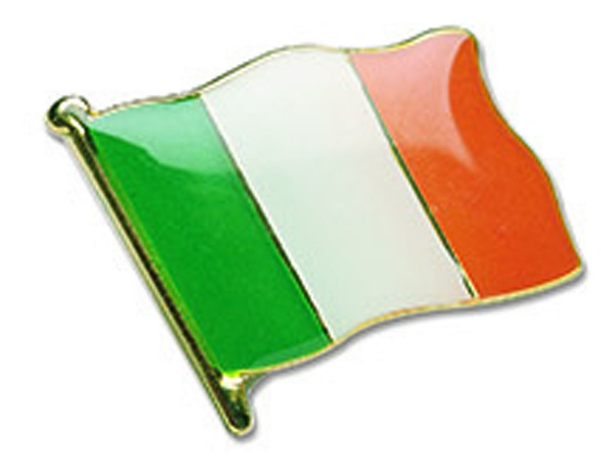 Irish Flag Pin – Allied Souvenirs
