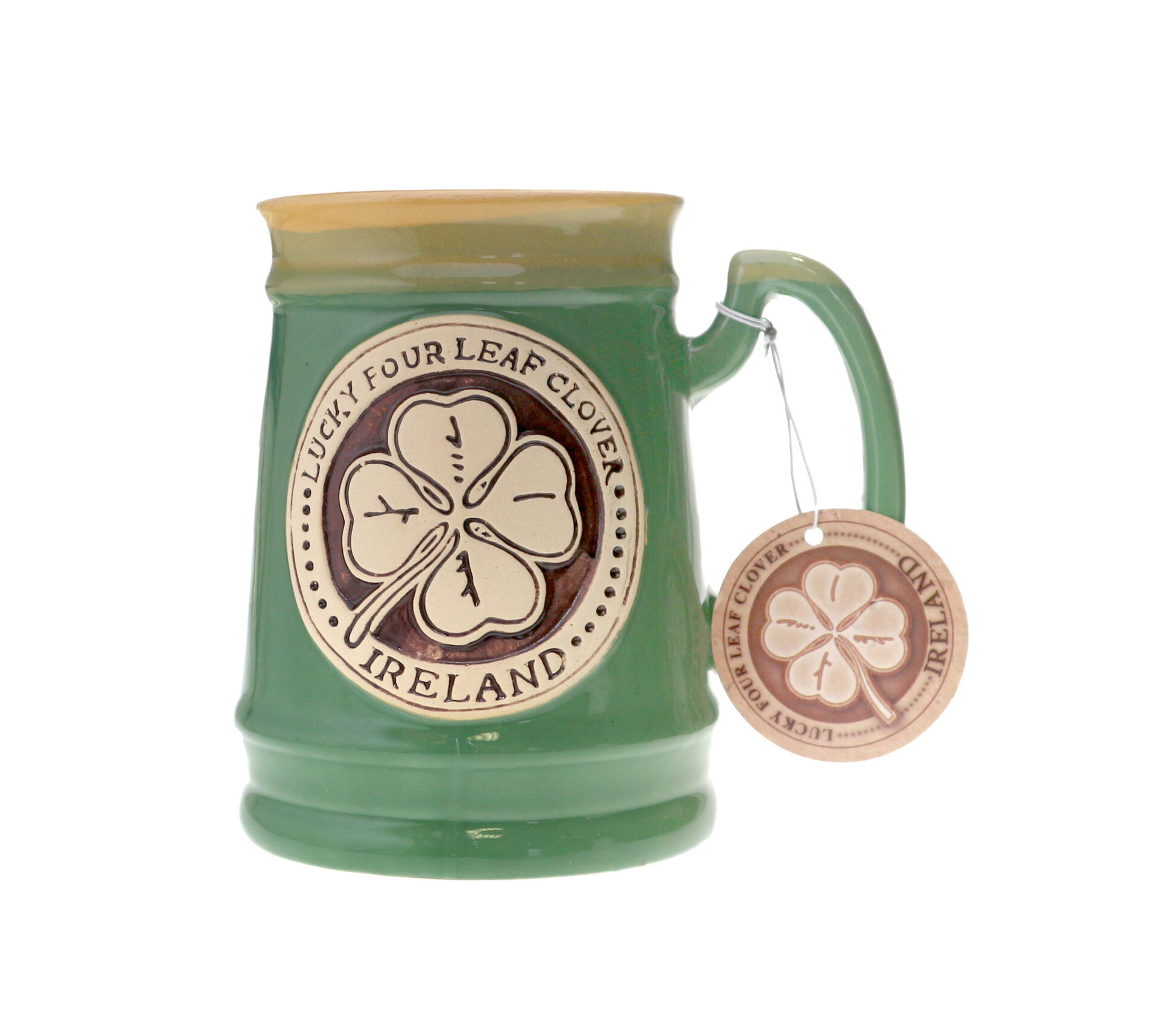 Four Leaf Clover Pottery Mug – Allied Souvenirs