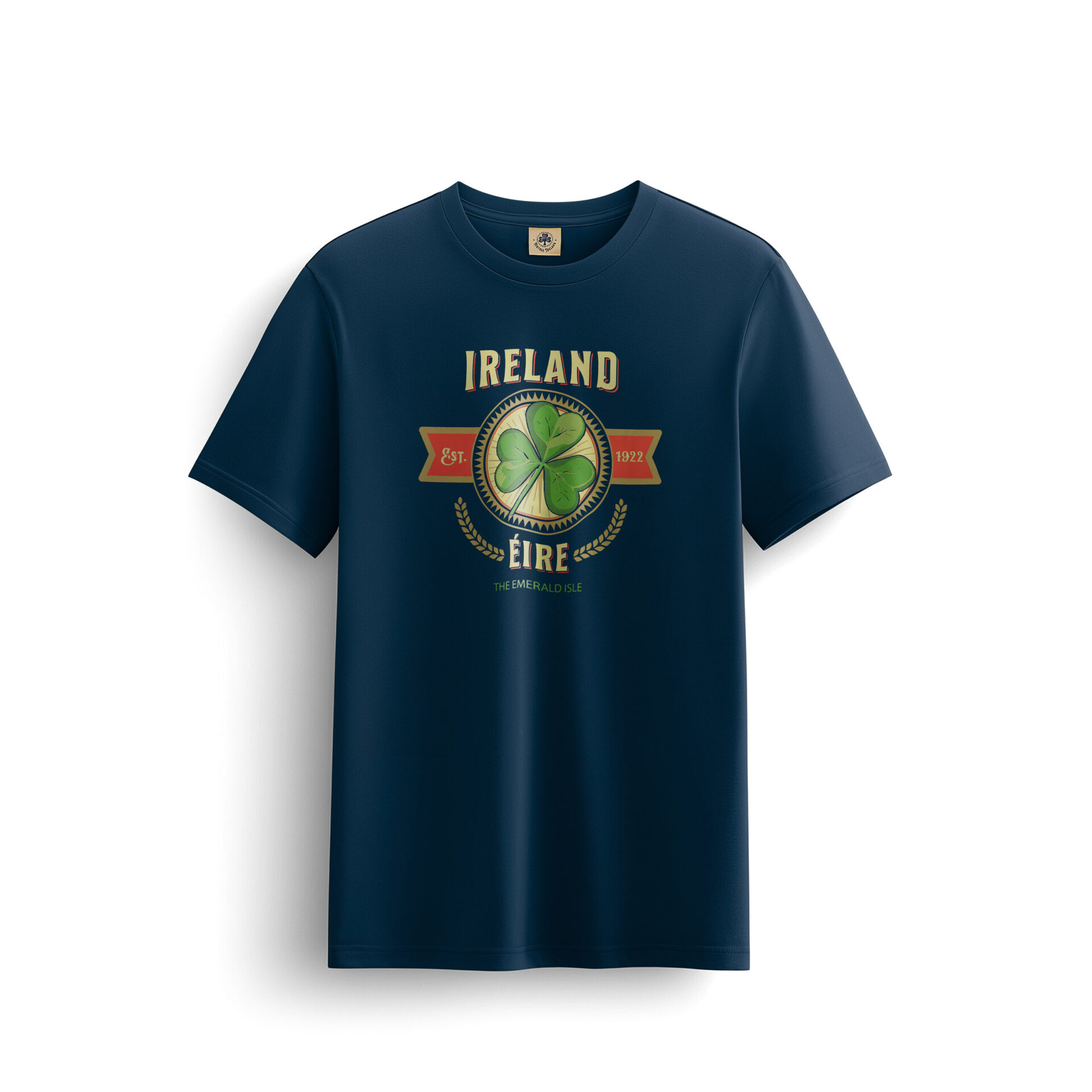 IRELAND EIRE T-SHIRT NAVY – SMALL – Allied Souvenirs